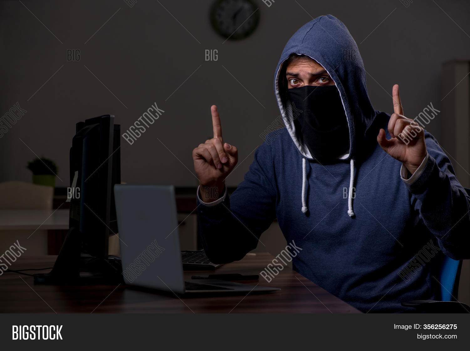 Male Hacker Hacking Image & Photo (Free Trial) | Bigstock