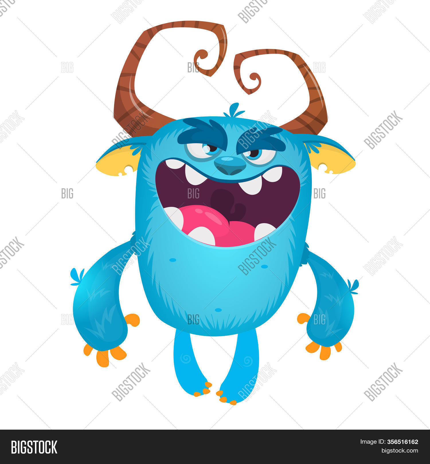 Angry Cartoon Furry Image & Photo (Free Trial) | Bigstock