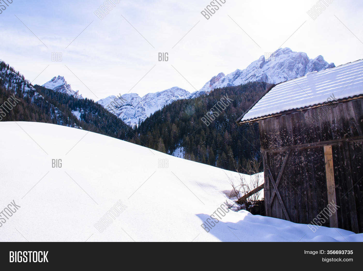Dark Wooden Hut Image & Photo (Free Trial) | Bigstock