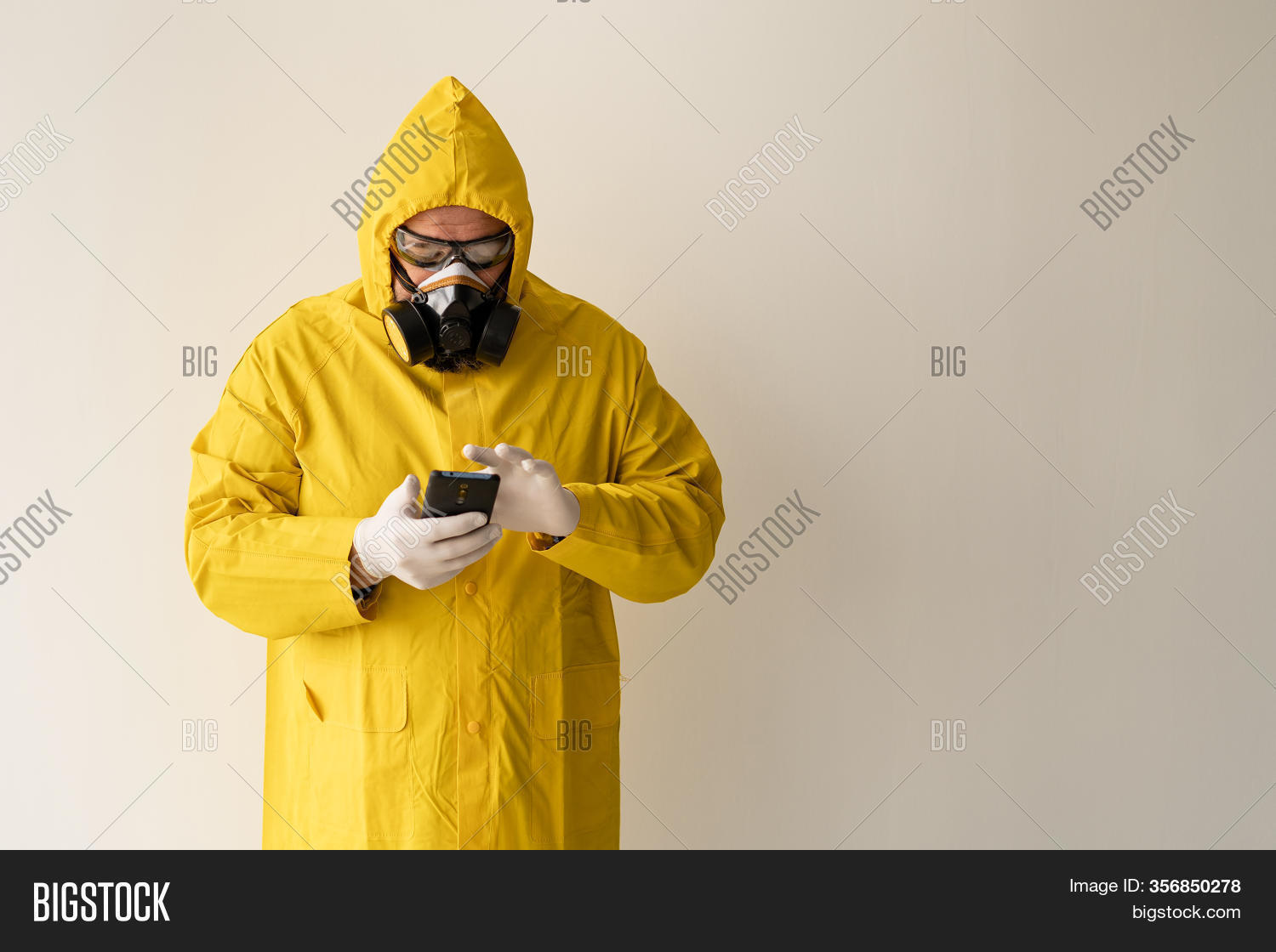 Man Yellow Chemical Image & Photo (Free Trial) | Bigstock
