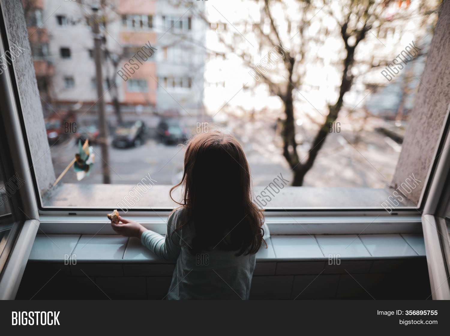 Little Girl Watching Image & Photo (Free Trial) | Bigstock