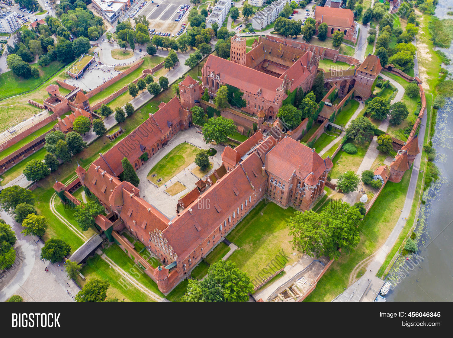 Aerial View Malbork Image & Photo (Free Trial) | Bigstock