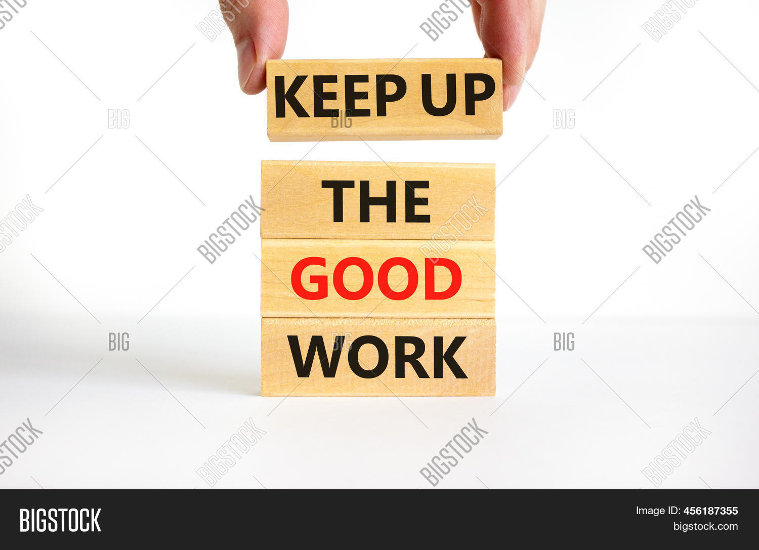Keep Good Work Symbol Image & Photo (Free Trial) | Bigstock