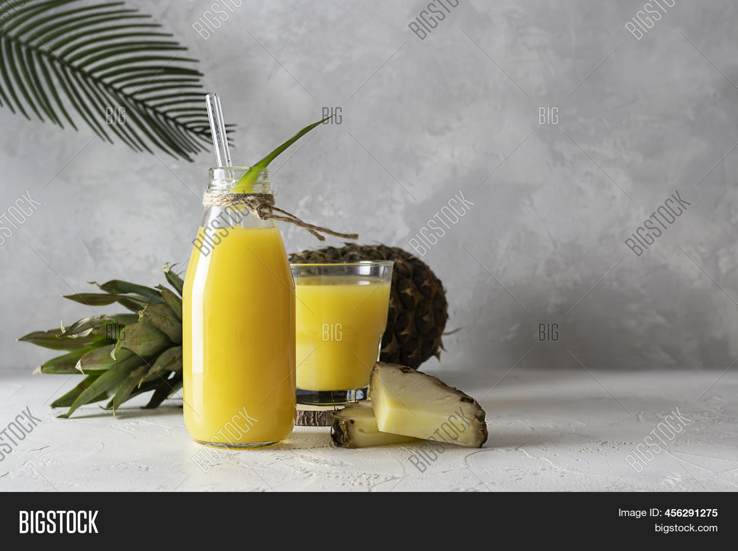 Fresh Pineapple Juice Image & Photo (Free Trial) | Bigstock