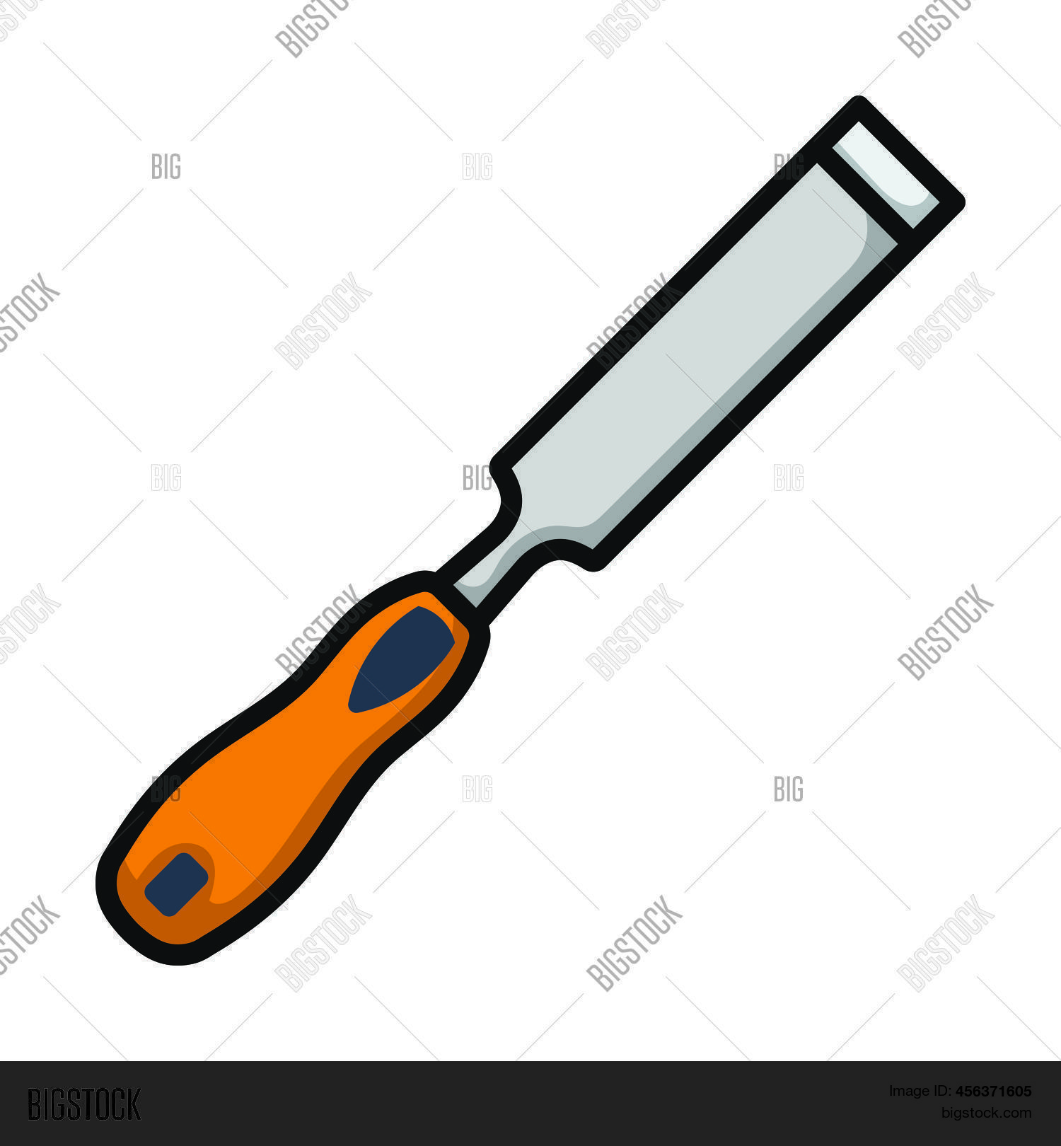 Icon Chisel. Editable Vector & Photo (Free Trial) | Bigstock