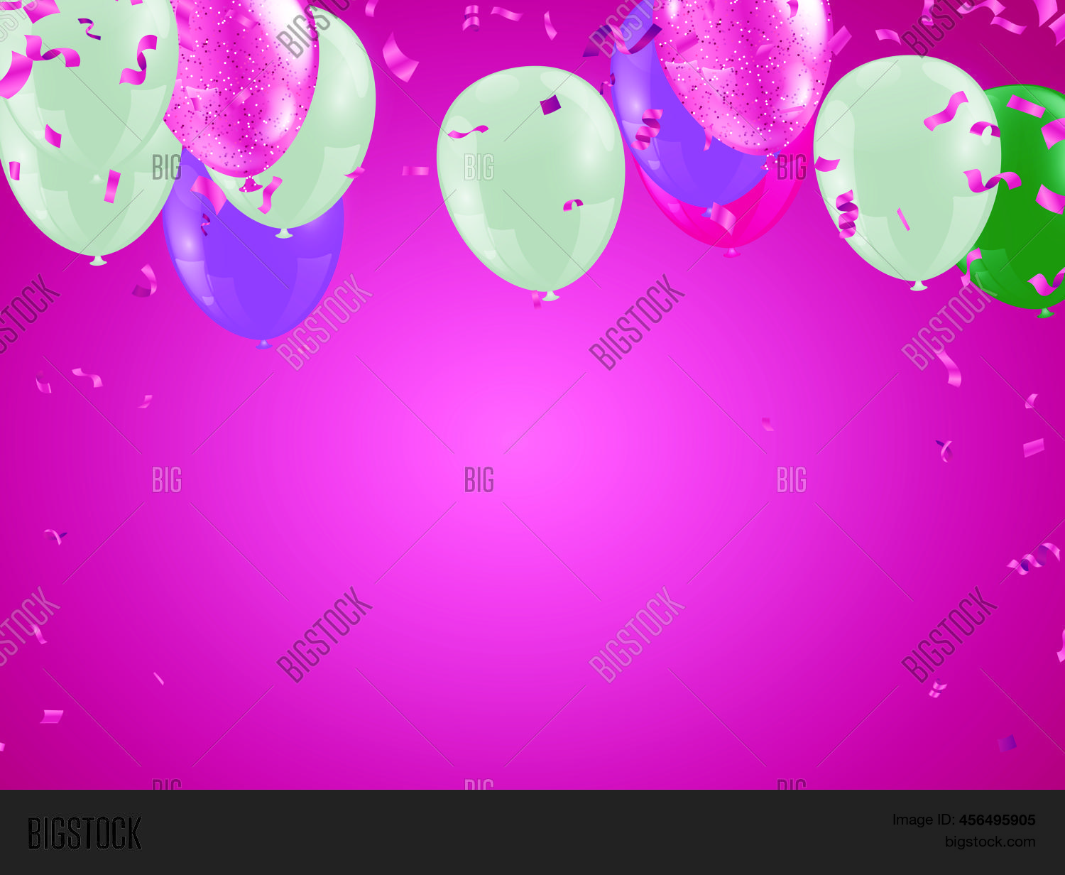 Happy Party Birthday Vector & Photo (Free Trial) | Bigstock
