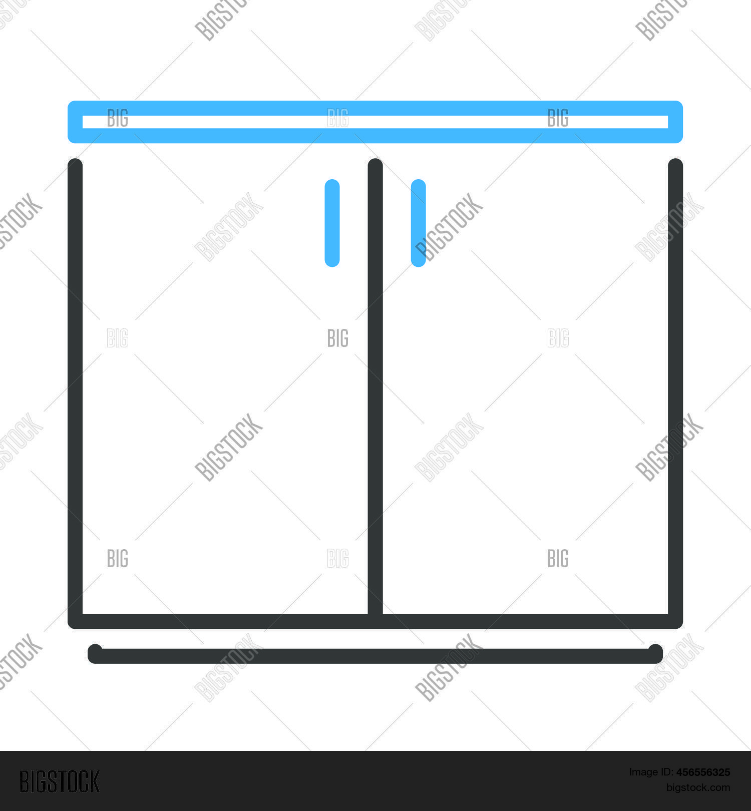 Office Cabinet Icon. Vector & Photo (Free Trial) | Bigstock