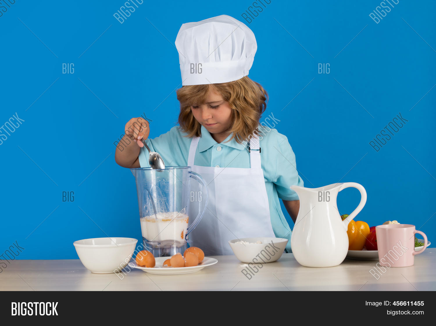 Child Chef Cook Image & Photo (Free Trial) | Bigstock