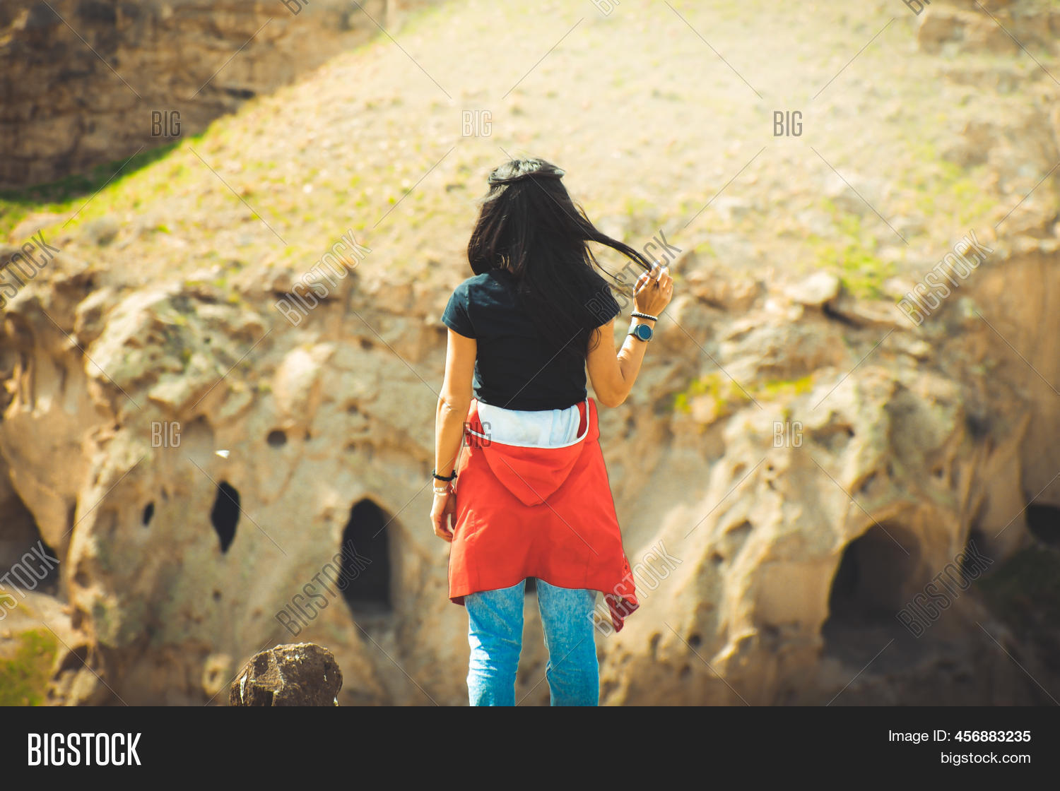 Female Person Stand Image & Photo (Free Trial) | Bigstock