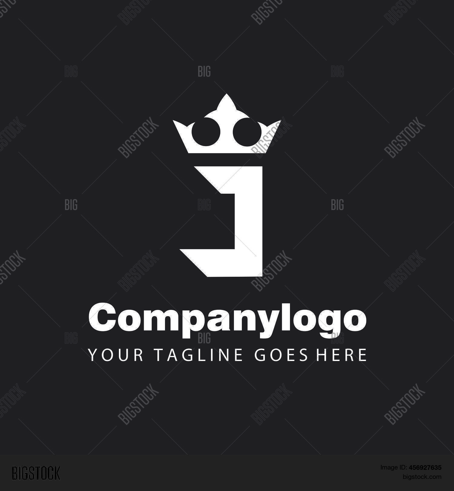 Letter J Crown Vector & Photo (Free Trial) | Bigstock