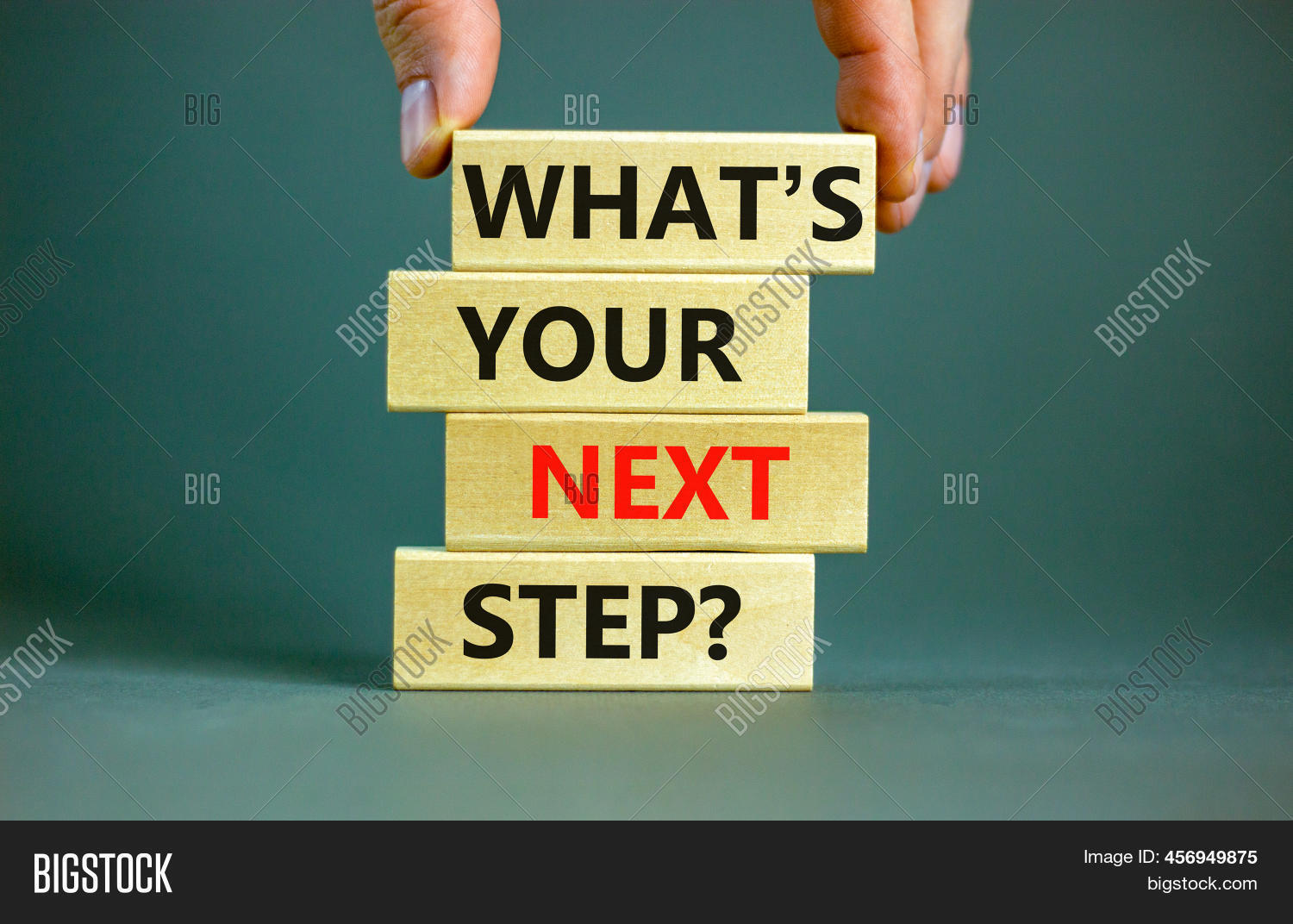 What Your Next Step Image & Photo (Free Trial) | Bigstock