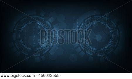 High Tech Circle Vector & Photo (Free Trial) | Bigstock