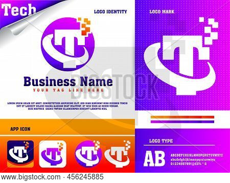 Tech Letter T Logo Vector & Photo (Free Trial) | Bigstock