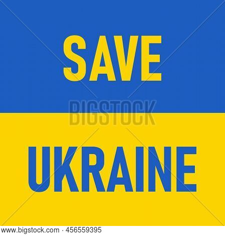 Save Ukraine Banner Vector & Photo (Free Trial) | Bigstock
