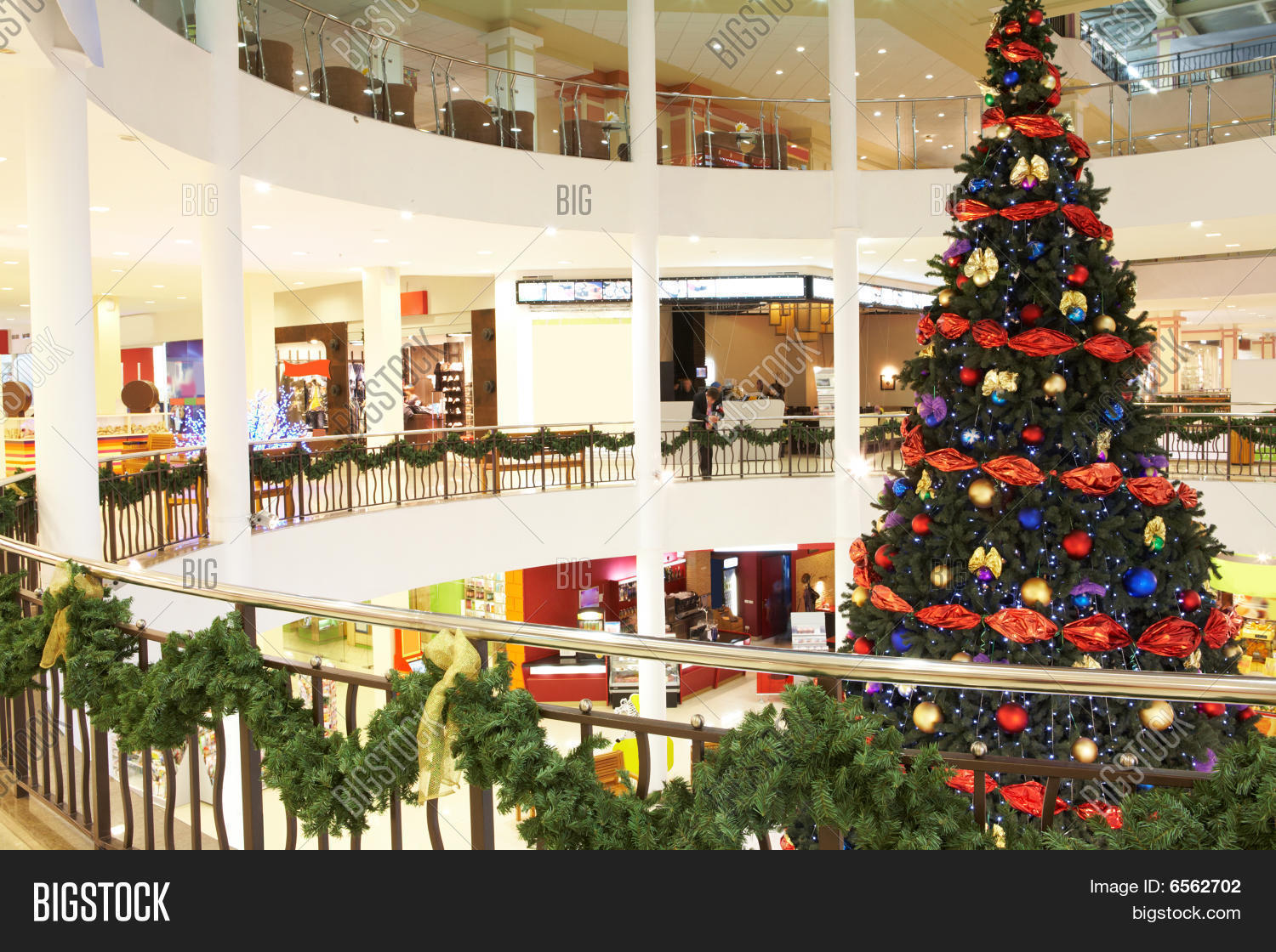 Christmas Mall Image & Photo (Free Trial) | Bigstock