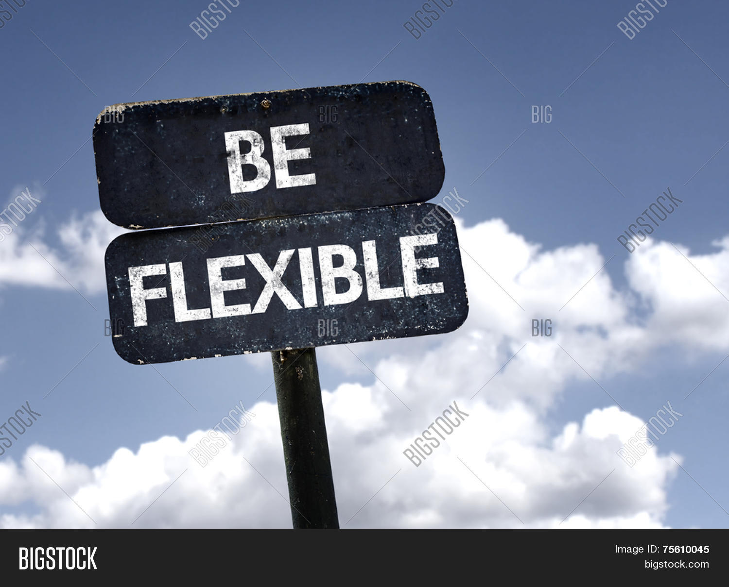 Be Flexible Sign Image & Photo (Free Trial) | Bigstock