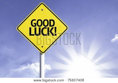 Road Sign Good Luck Images, Illustrations & Vectors (Free) - Bigstock