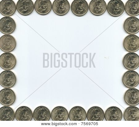 Gold Coin Border Image & Photo (Free Trial) | Bigstock