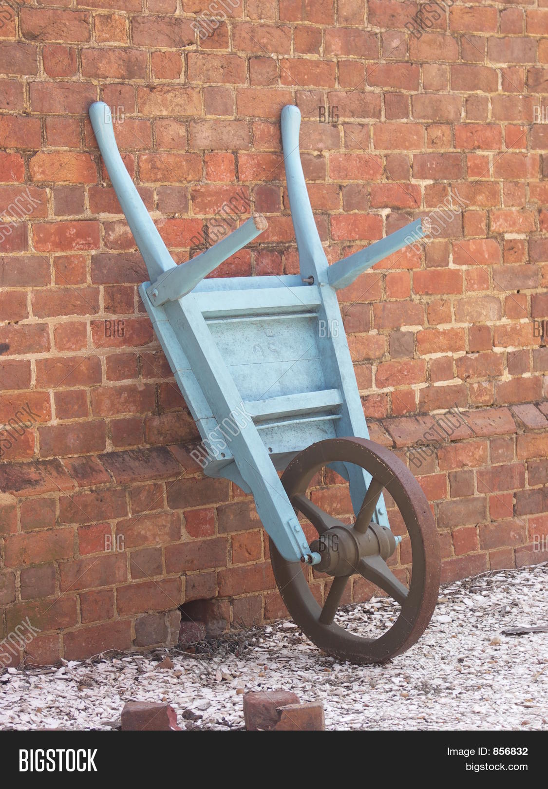 Antique Wheel Barrow Image & Photo (Free Trial) | Bigstock