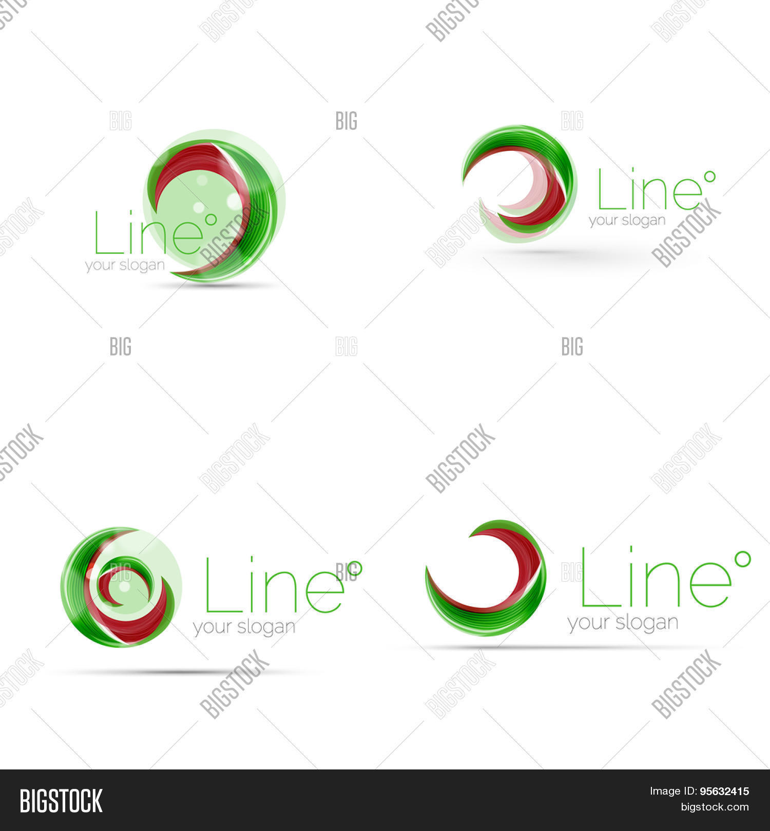 Swirl Company Logo Vector & Photo (Free Trial) | Bigstock