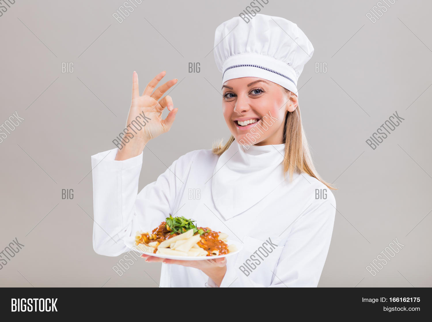 Beautiful Female Chef Image & Photo (Free Trial) | Bigstock