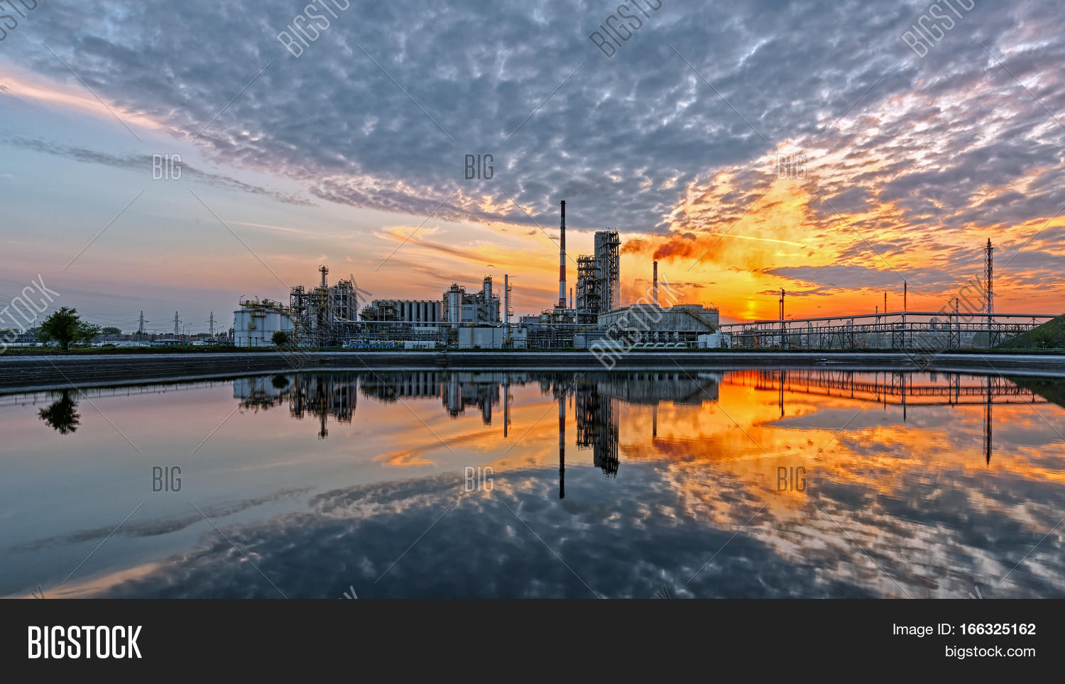 Refinery Sunset
