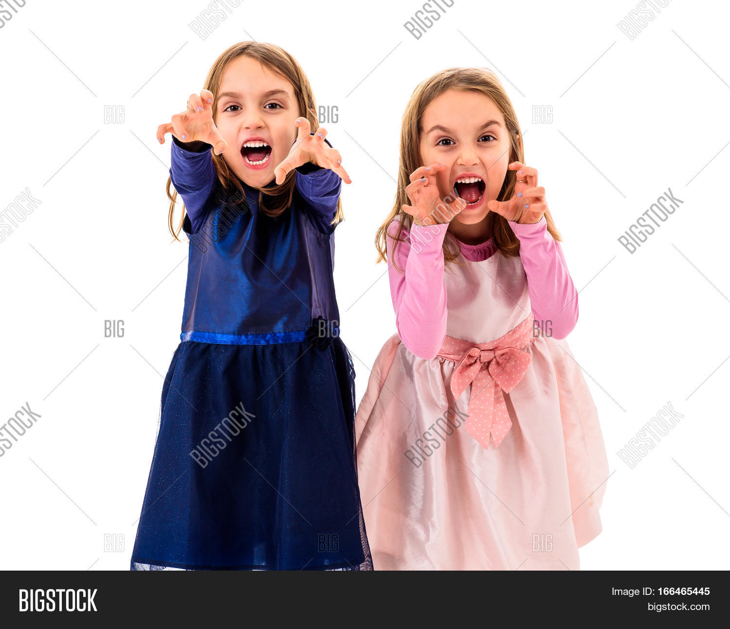 Twin Girls Angry, Mad Image & Photo (Free Trial) | Bigstock