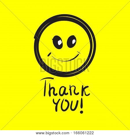 Scribble Smiley Face Vector & Photo (Free Trial) | Bigstock