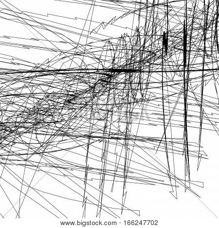 Sketchy Lines Art Vector & Photo (Free Trial) | Bigstock