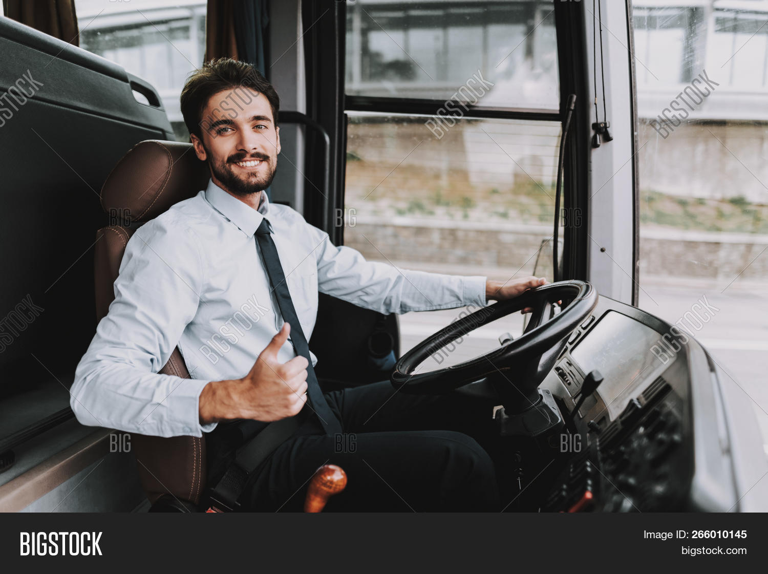 Smiling Man Driving Image & Photo (Free Trial) | Bigstock