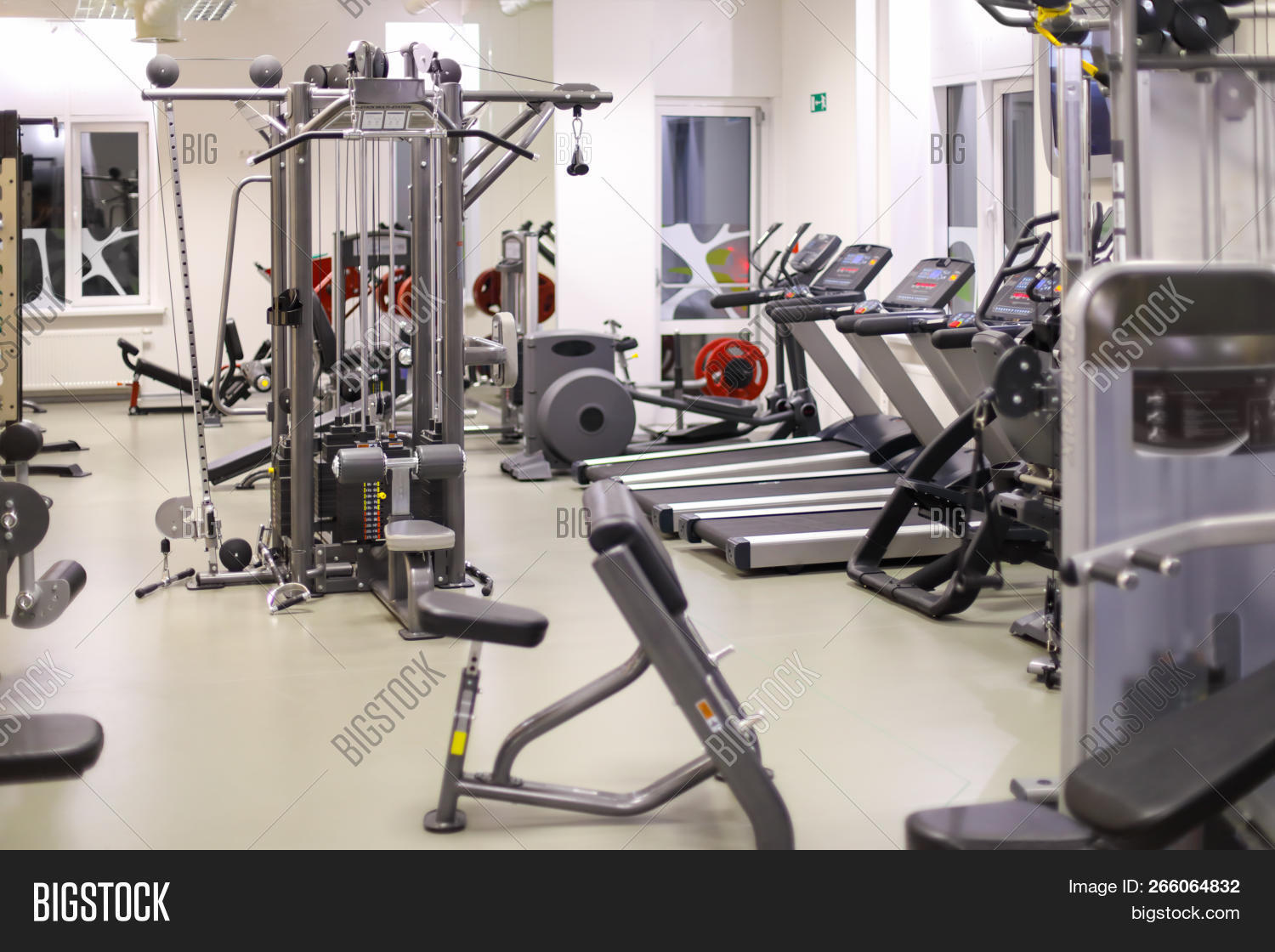 Empty Gym Photography