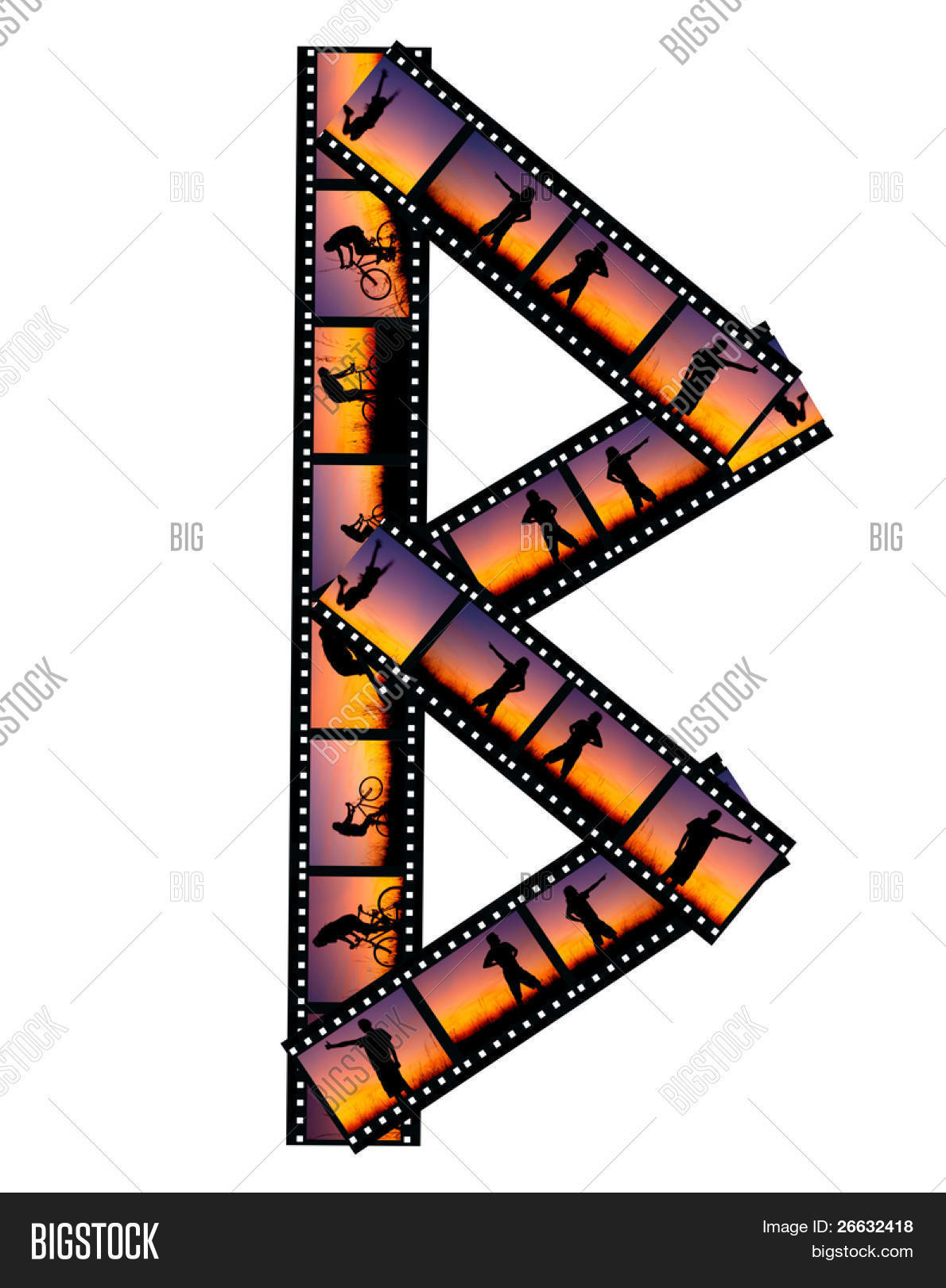 Letter "B" Made Film Image & Photo (Free Trial) | Bigstock