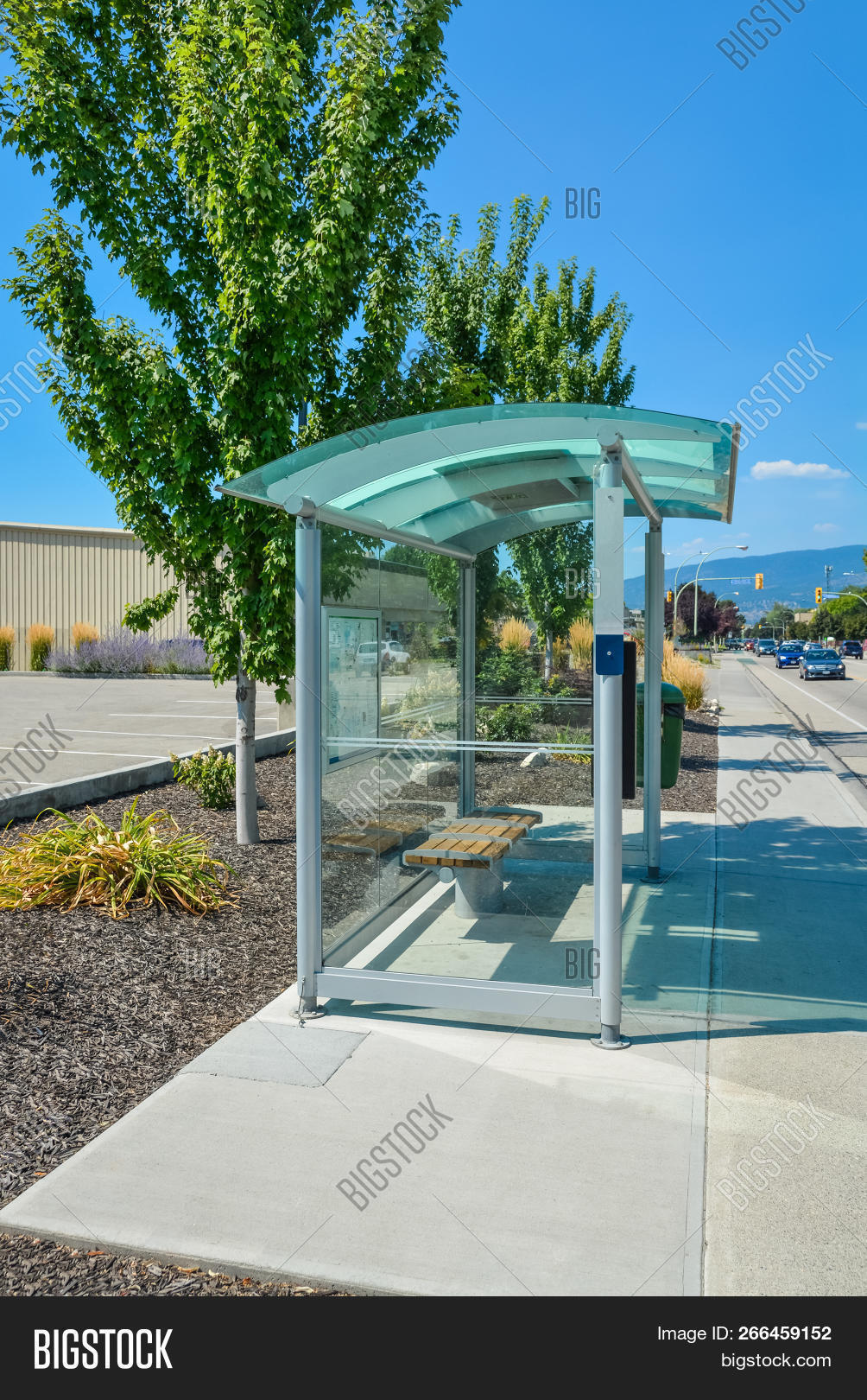 Urban Bus Stop Shelter Image & Photo (Free Trial) | Bigstock