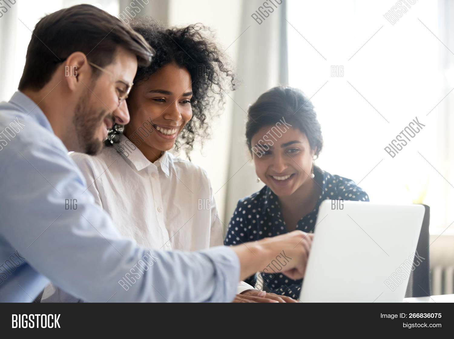 Diverse Happy Interns Image & Photo (Free Trial) | Bigstock