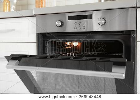 Open Modern Oven Built Image & Photo (Free Trial) | Bigstock
