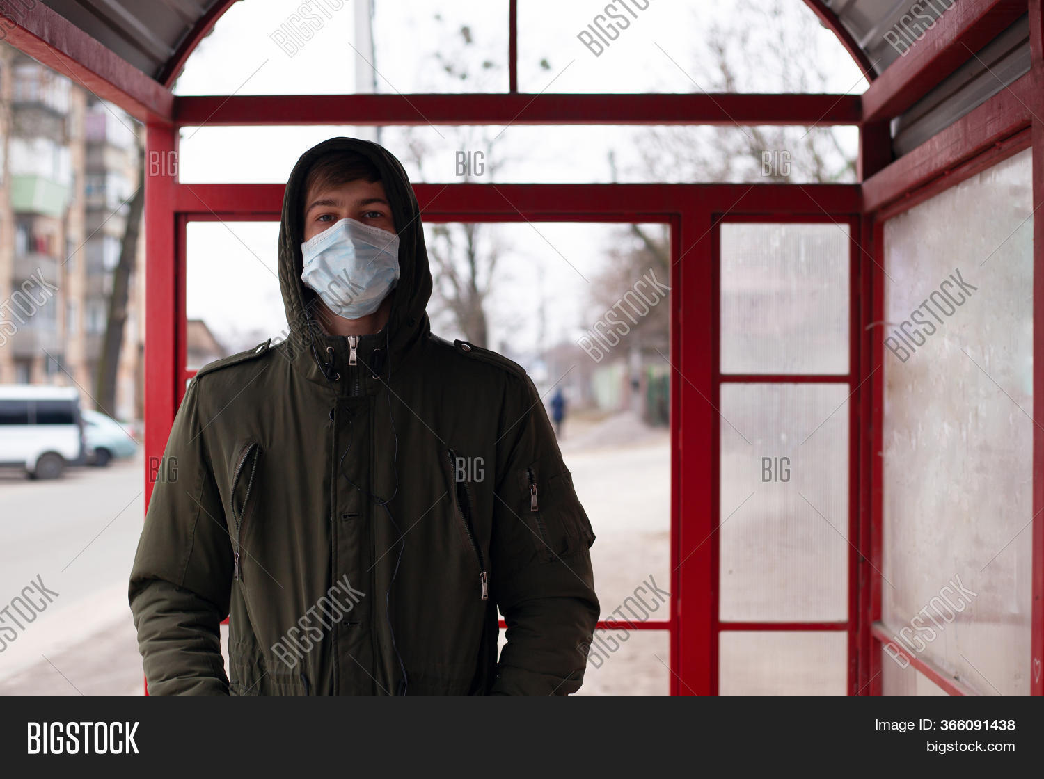 Man Guy Bus Stop Image & Photo (Free Trial) | Bigstock