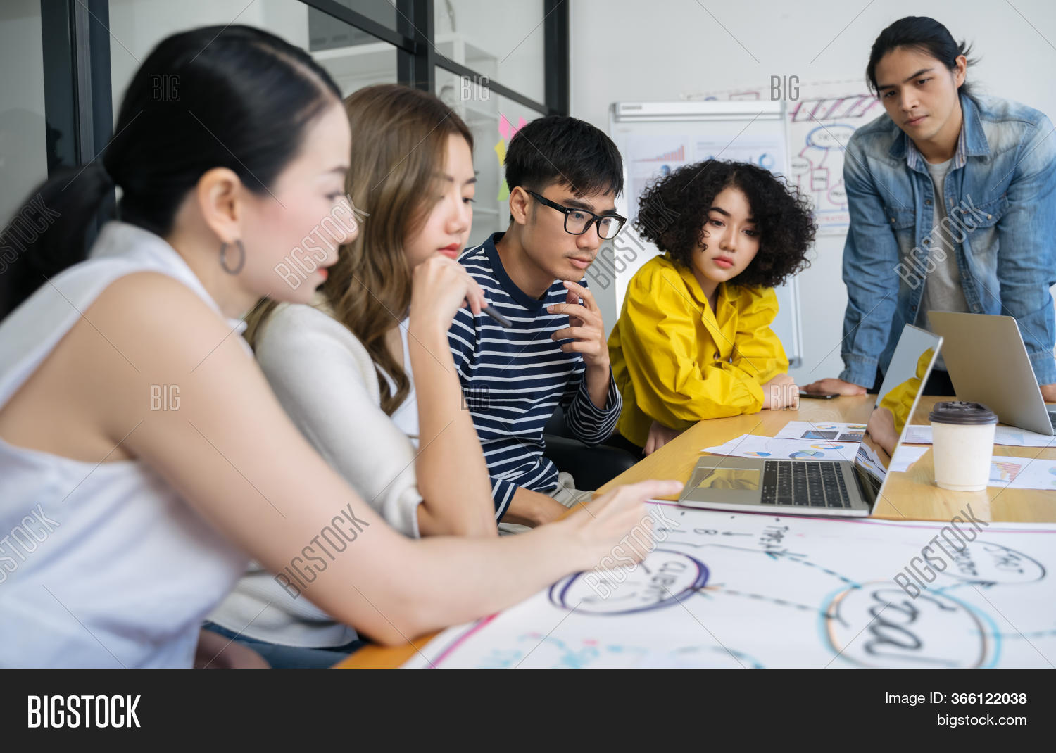 Group Serious Young Image & Photo (Free Trial) | Bigstock