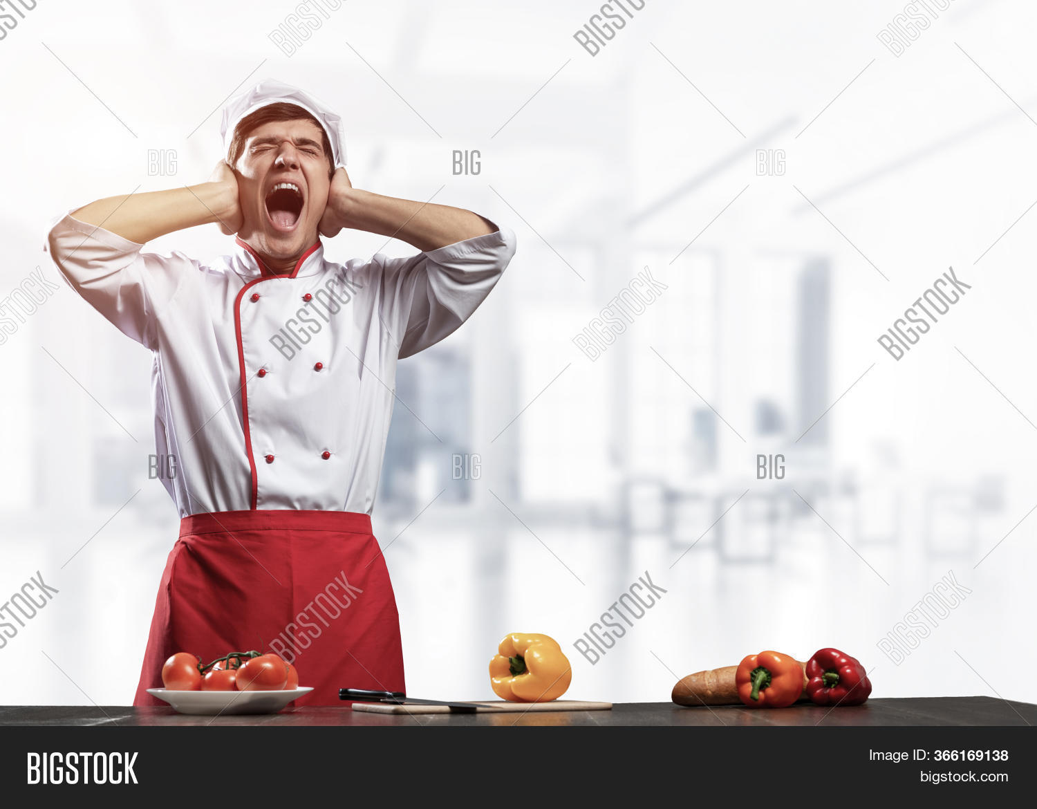 Young Male Chef Image & Photo (Free Trial) | Bigstock