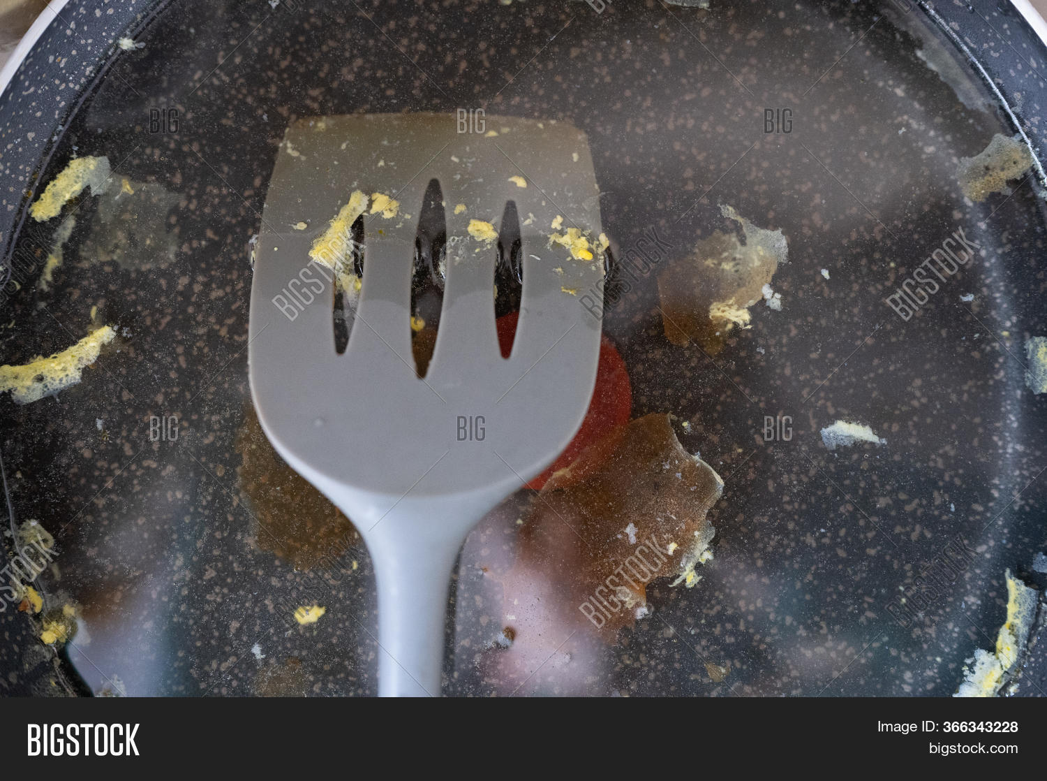 Dirty Pan Spatula. Image & Photo (Free Trial) | Bigstock