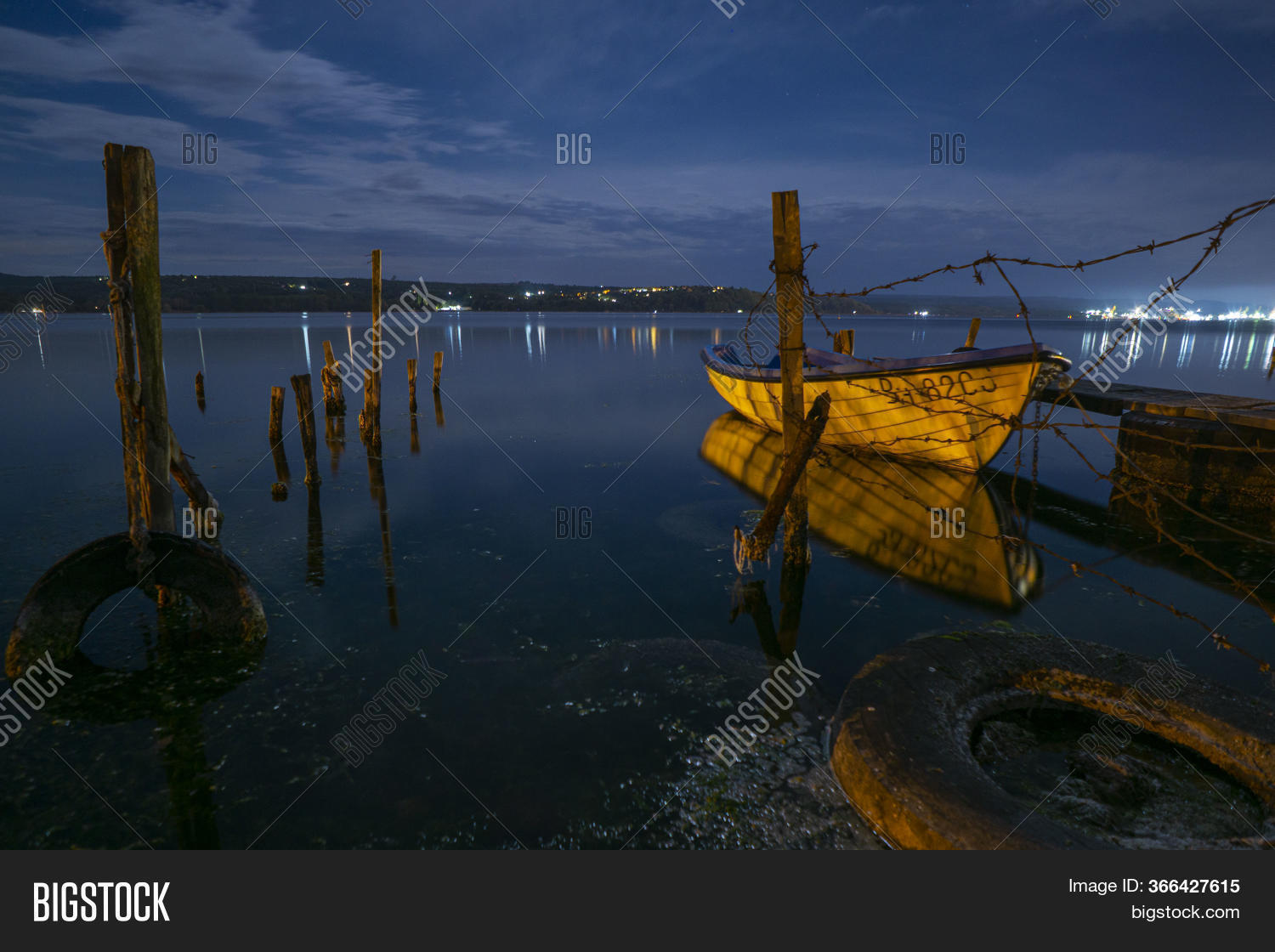 Fishing Pier Night Image & Photo (Free Trial) | Bigstock