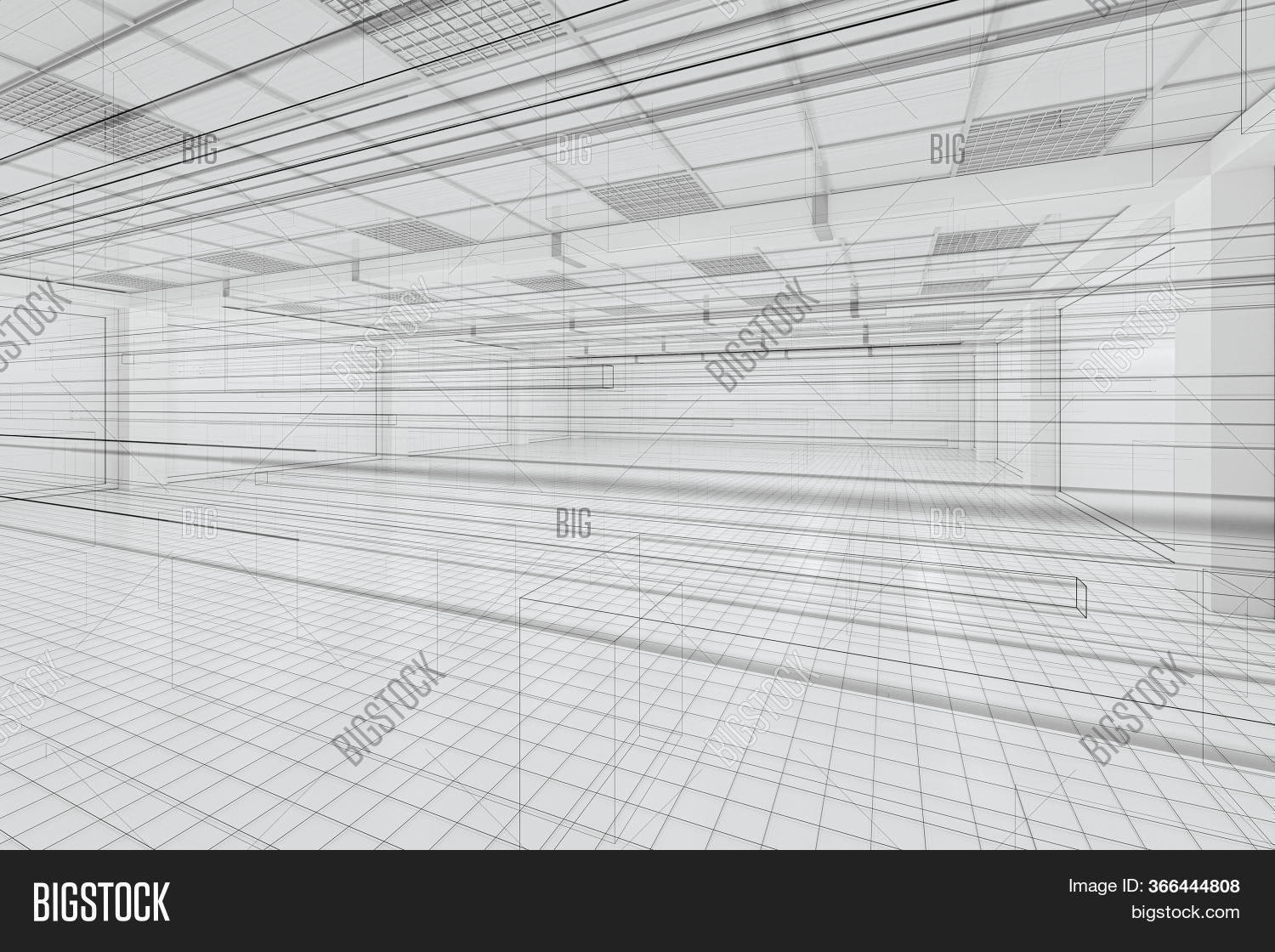 Capacious Empty Room Image & Photo (Free Trial) | Bigstock