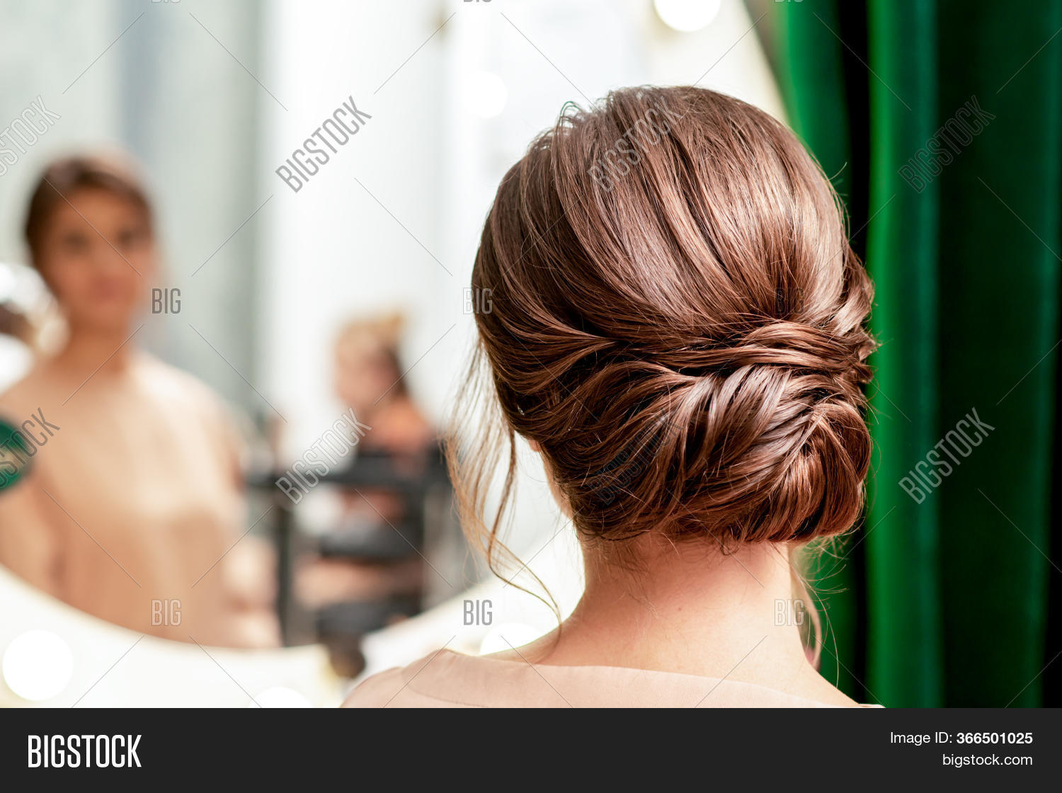 Back View Hairstyle Image & Photo (Free Trial) | Bigstock