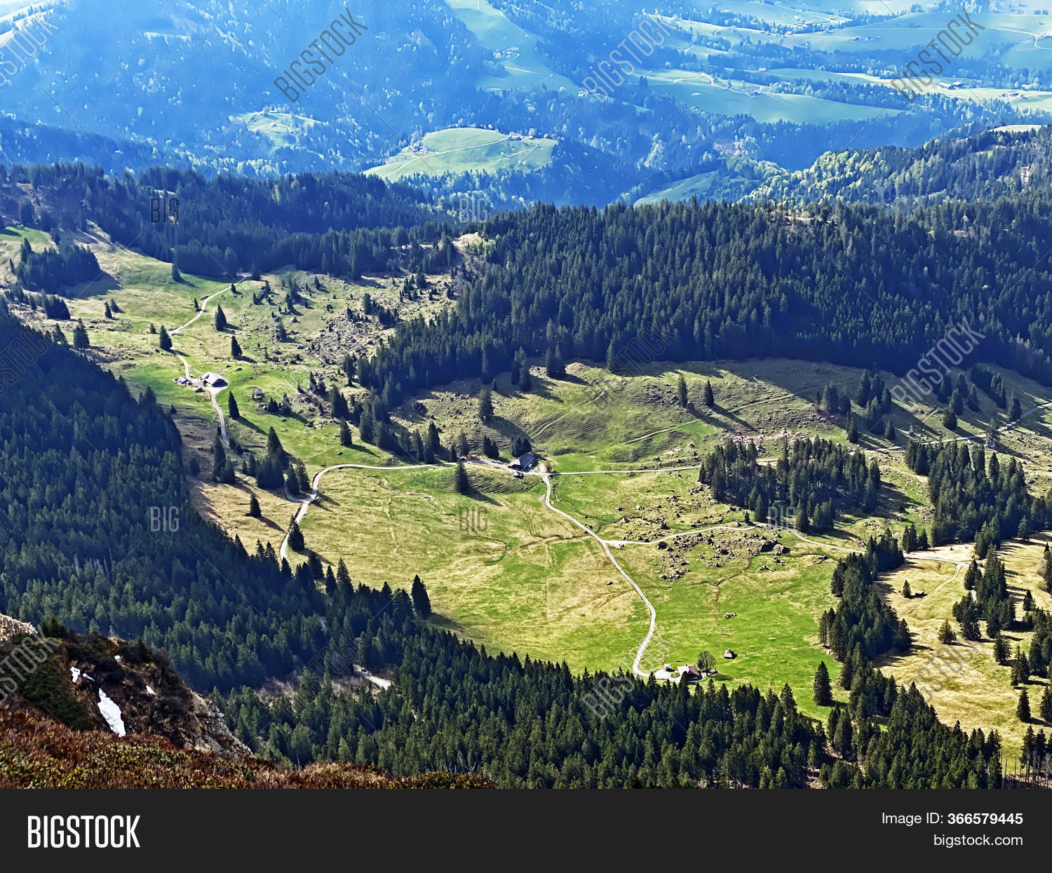 Alpine Pastures Image & Photo (Free Trial) | Bigstock