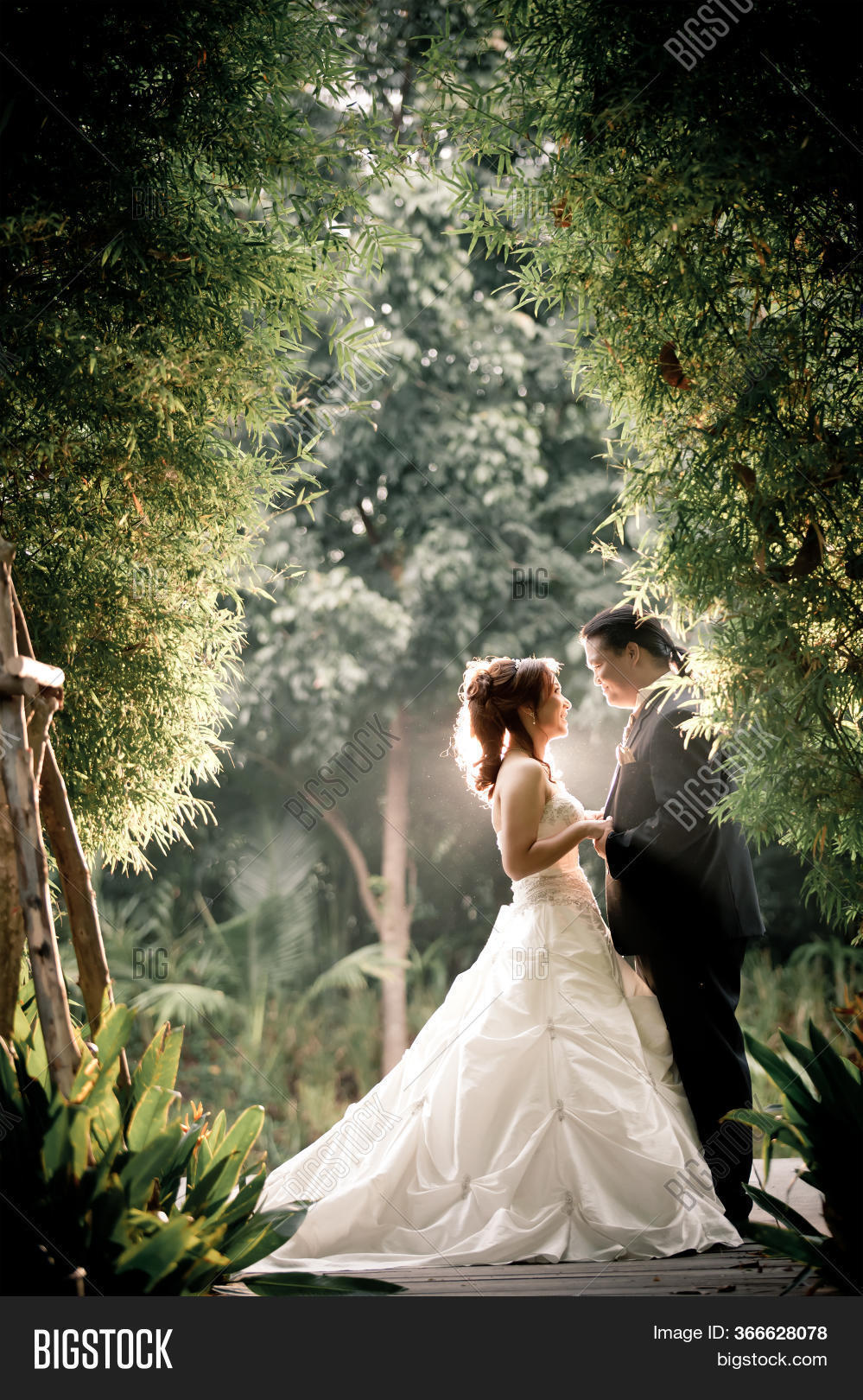 Happy Wedding Couple