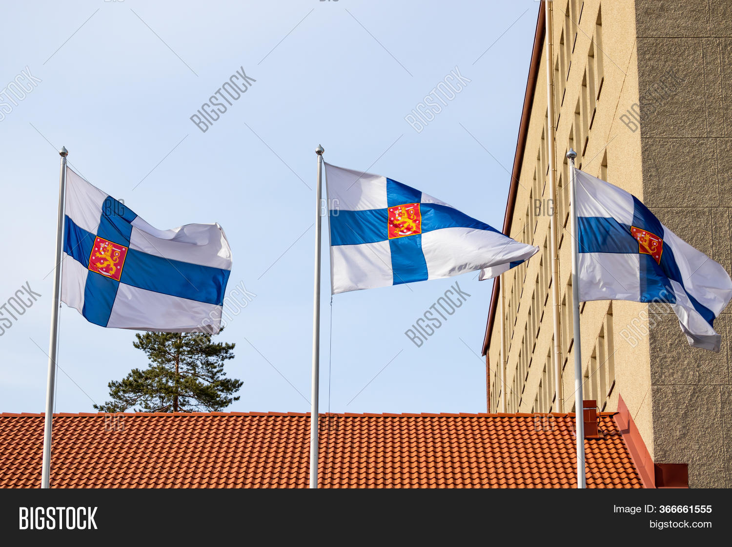 Three Finnish National Image & Photo (Free Trial) | Bigstock