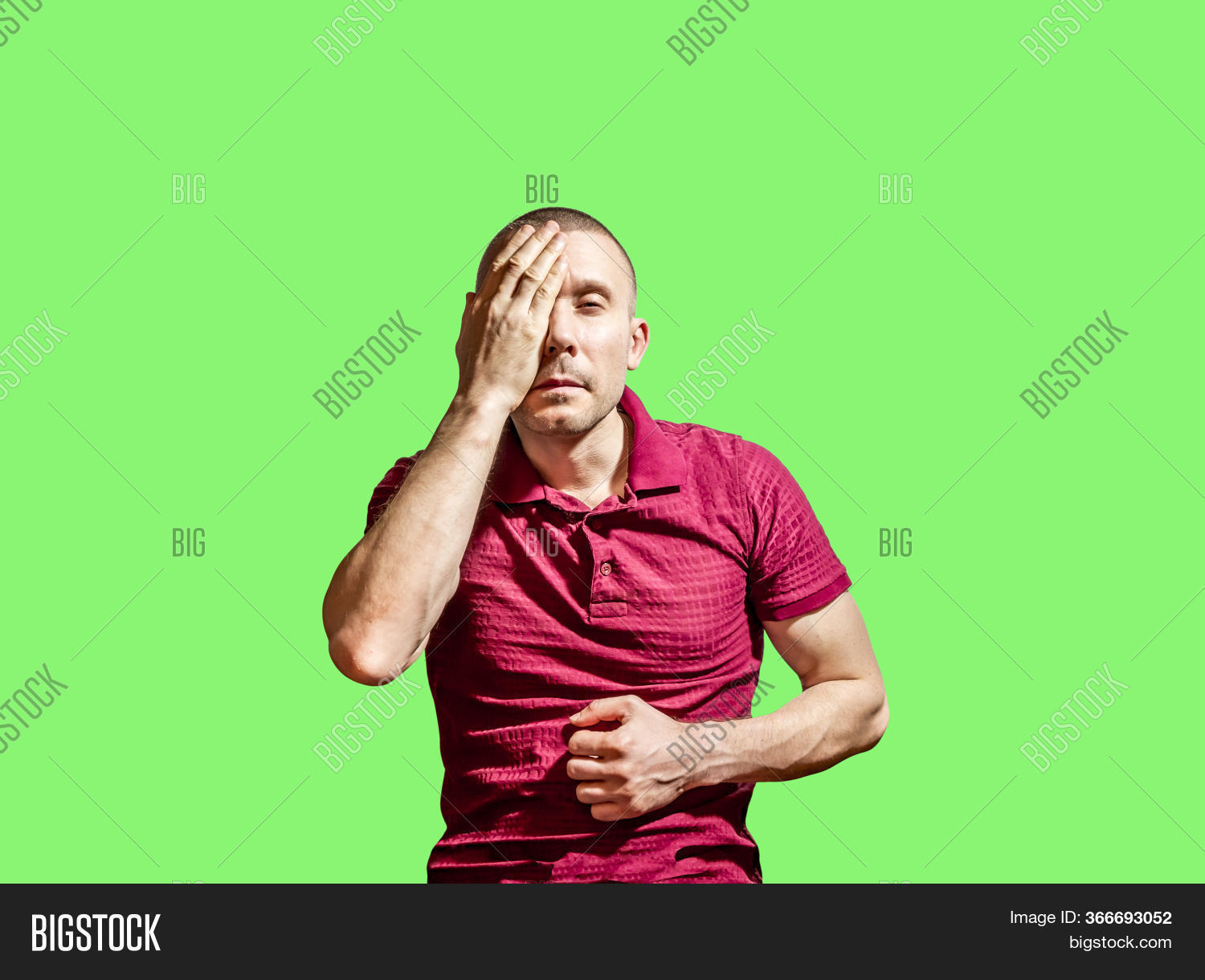 Man Squinted Put His Image & Photo (Free Trial) | Bigstock
