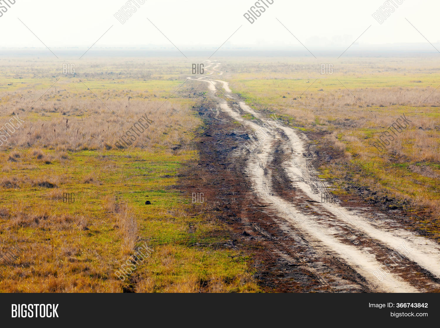 Muddy Country Road Image & Photo (Free Trial) | Bigstock