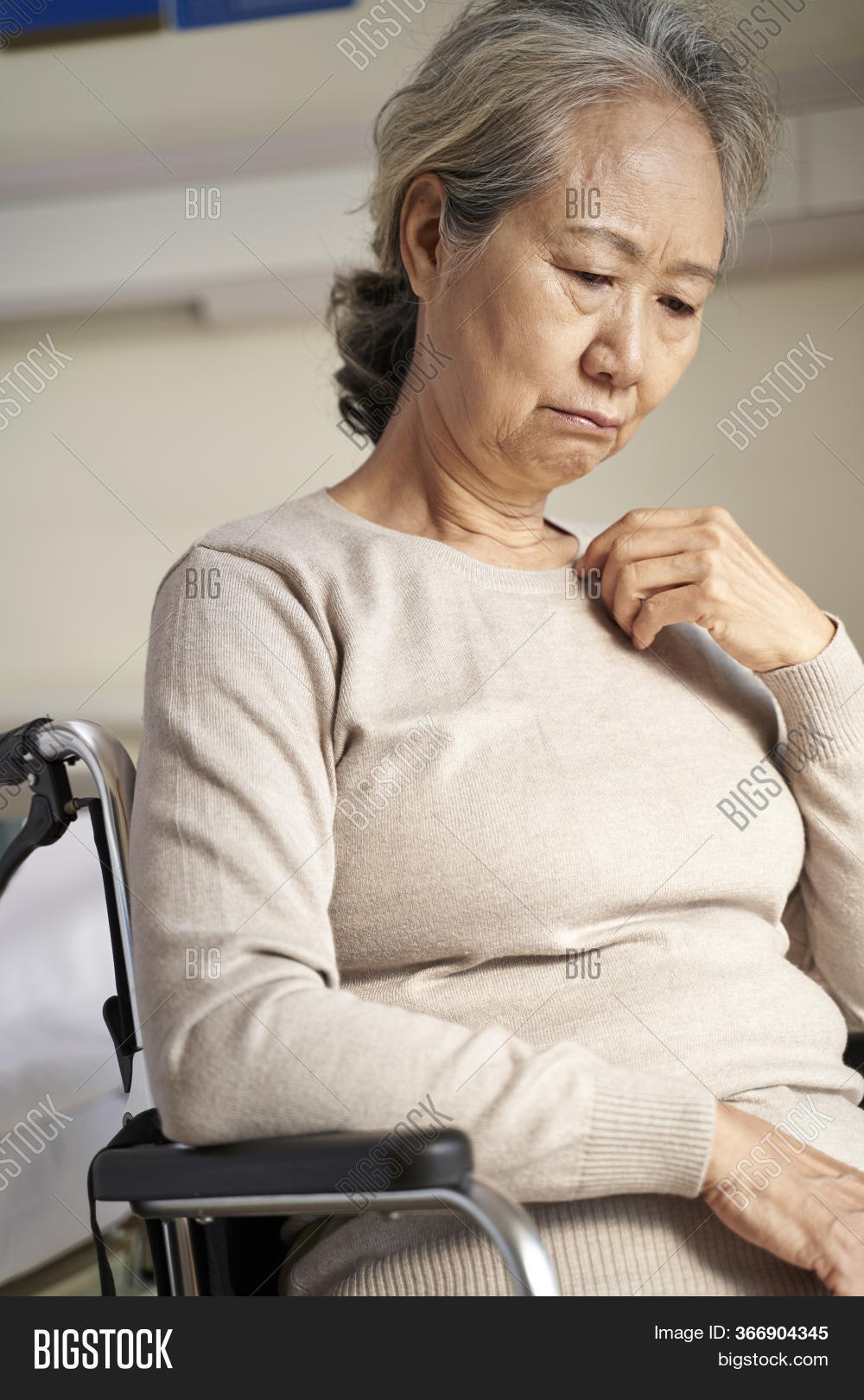 Sad Depressed Asian Image And Photo Free Trial Bigstock