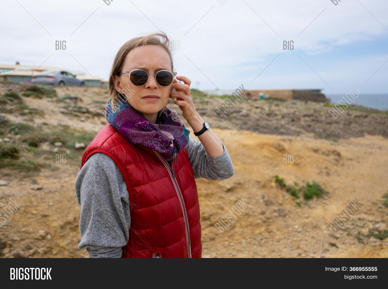Frowning Young Woman Image & Photo (Free Trial) | Bigstock