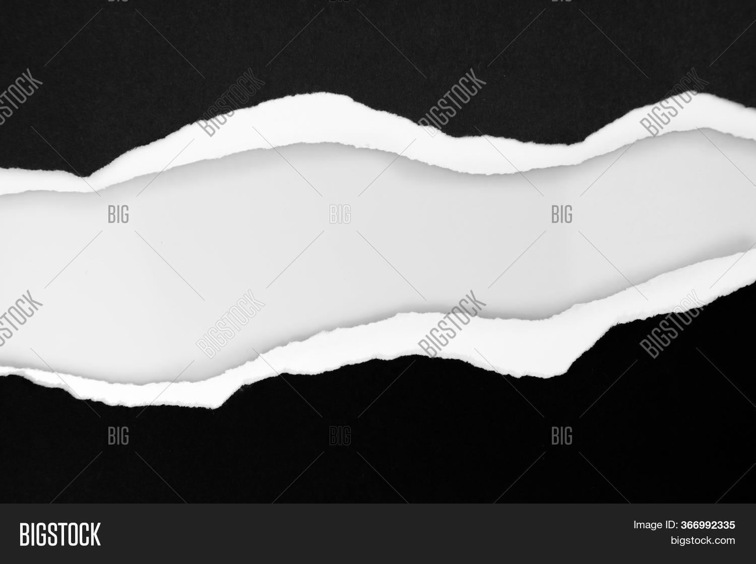 Ripped Black Paper On Image & Photo (Free Trial) | Bigstock